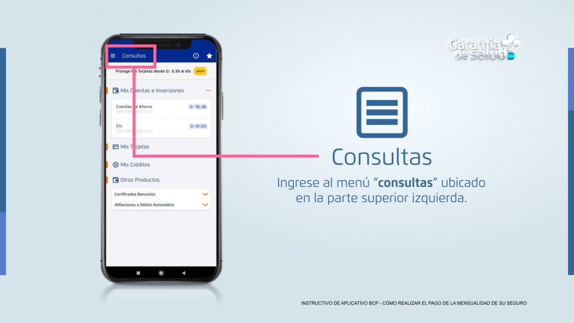 Instructivo APP BCP - Seguros de Salud - Clínica Good Hope